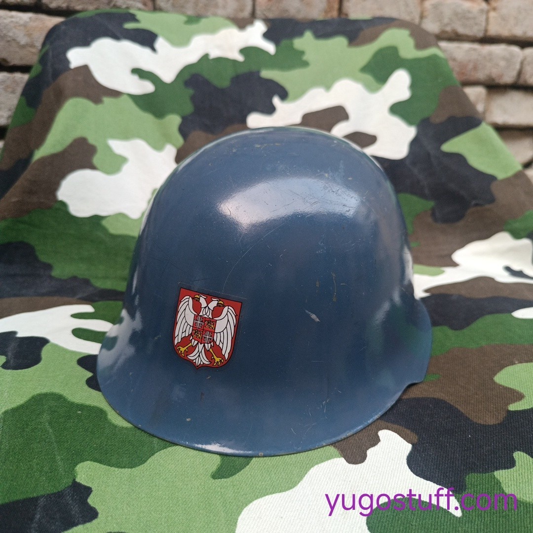 Milicija Yugoslavia – Federal Police version m59 helm casque – Savezna ...